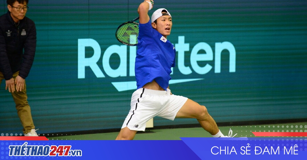 Thổi bay đối thủ, Seong Chan Hong đợi Hoàng Nam ở vòng 1/8 quần vợt ...