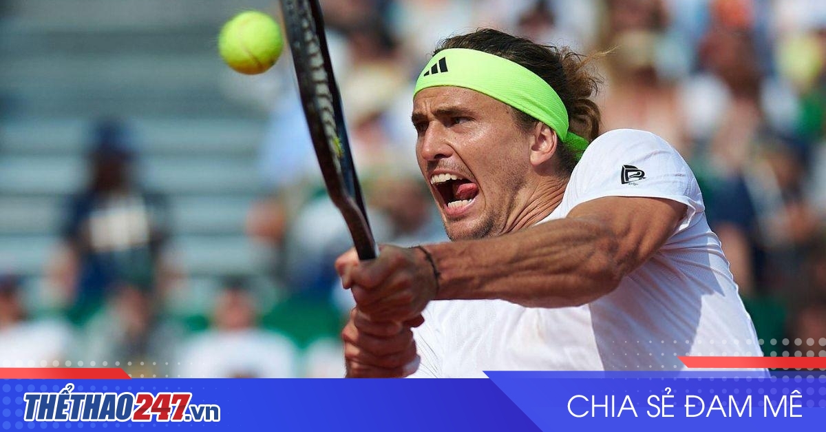 Kết quả tennis 8/4: Zverev thua ngược trận ra quân Monte Carlo
