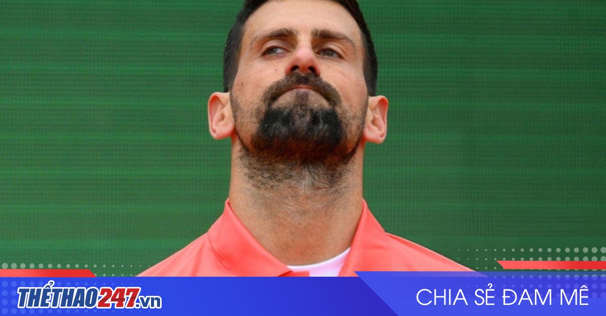 Djokovic thua sốc trận ra quân Monte Carlo Masters 2025