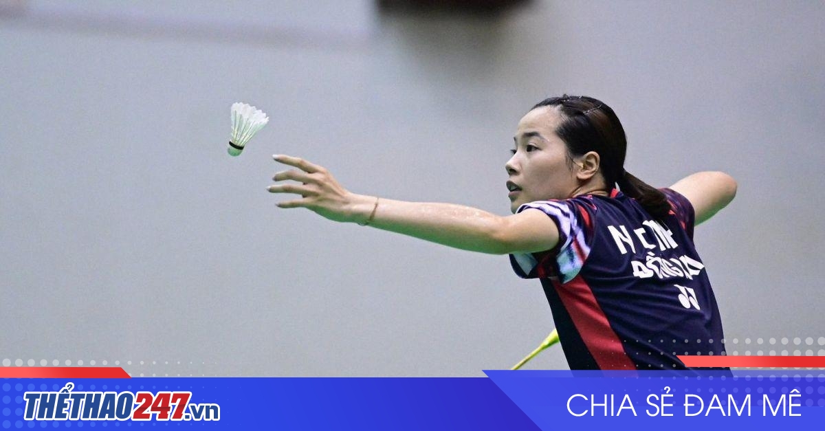 Trực tiếp cầu lông Nguyễn Thùy Linh vs Liang Ting-yu, 11h00 hôm nay 10/9