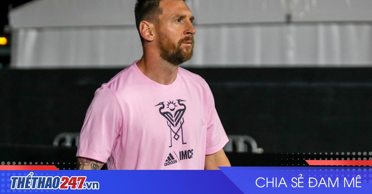 Messi khiến tất cả tại Inter Miami phải thót tim