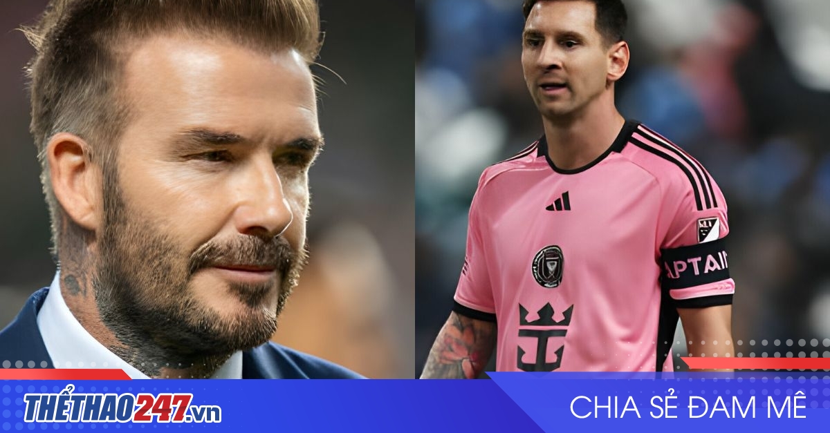 David Beckham nhận 'cơn mưa gạch đá' vì Messi