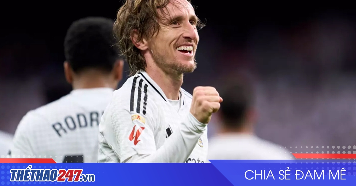 Luka Modric: Chiến binh không tuổi của Real Madrid