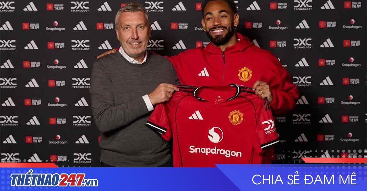 Chính thức: Manchester United công bố tân binh 62,5 triệu Bảng