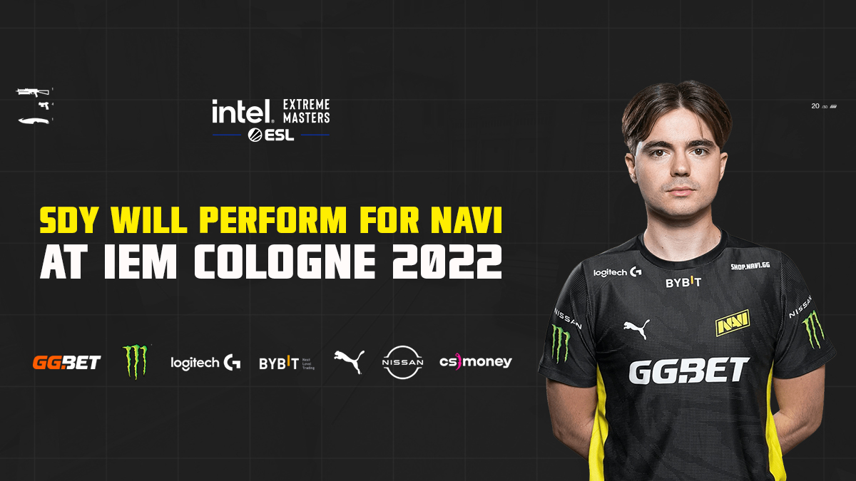 CS:GO: sdy sẵn sàng để tiếp tục chơi cho NAVI tại IEM COLOGNE