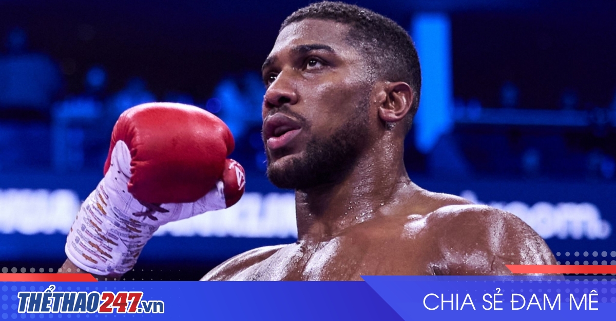 Anthony Joshua khó chịu, cho rằng Tyson Fury “không dám” đối đầu với mình