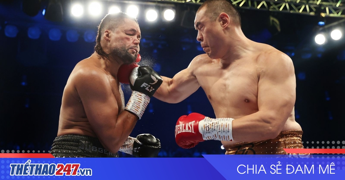 Ngôi sao quyền anh người Trung Quốc Zhilei Zhang gạ kèo Anthony Joshua