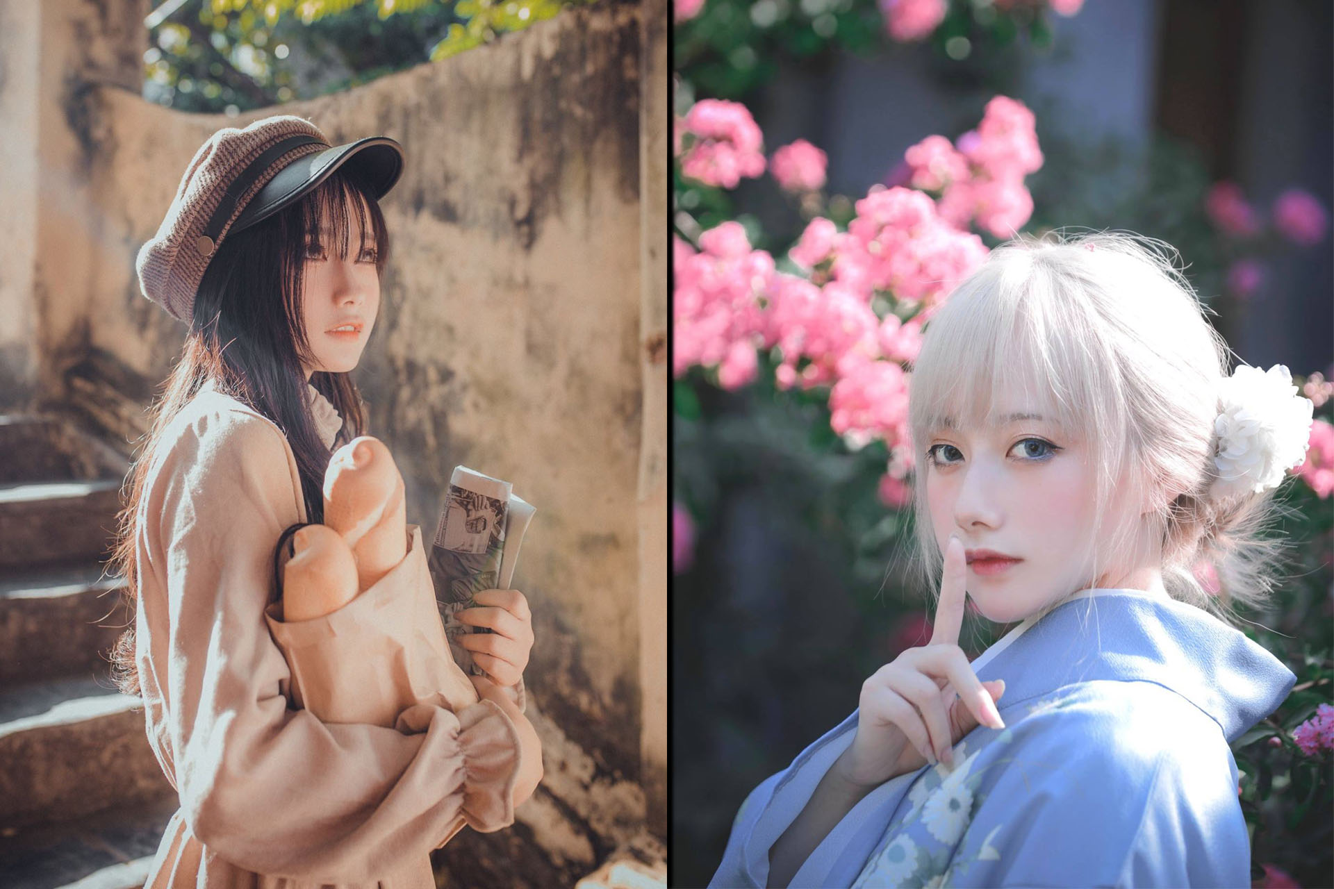 Coser Hà Vi mê hoặc người xem với nhan sắc dịu dàng trong sáng