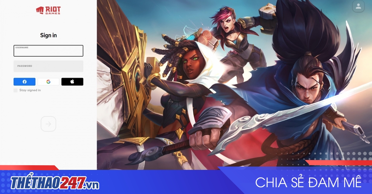 Cách tải PBE, cách chơi máy chủ PBE LMHT và DTCL của Riot Games
