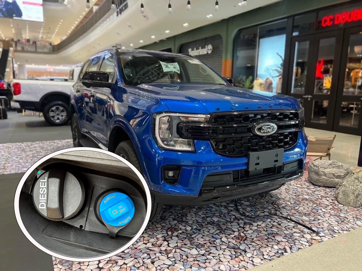Dung dịch AdBlue sử dụng cho Ford Everest 2022 là gì? Giá bán ra sao?