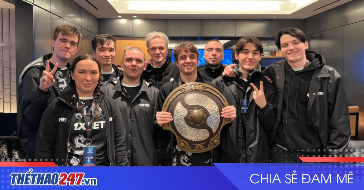 TI 2023: Đội tuyển Nga vô địch thế giới Dota 2