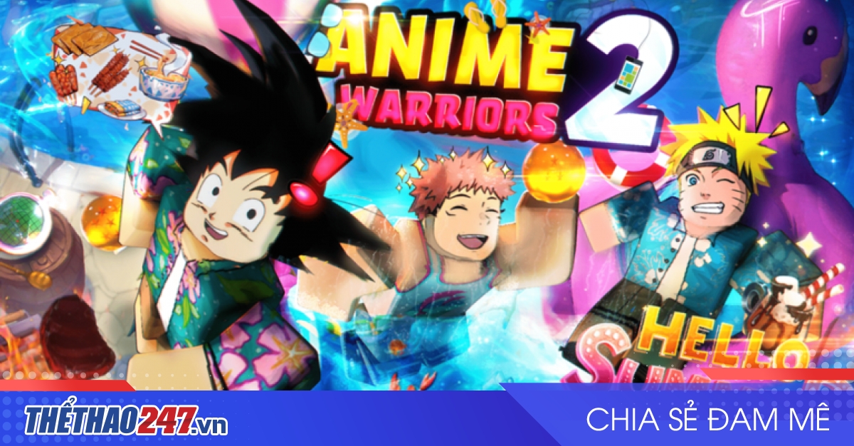 Code Anime Warriors Simulator 2 mới nhất và cách nhập