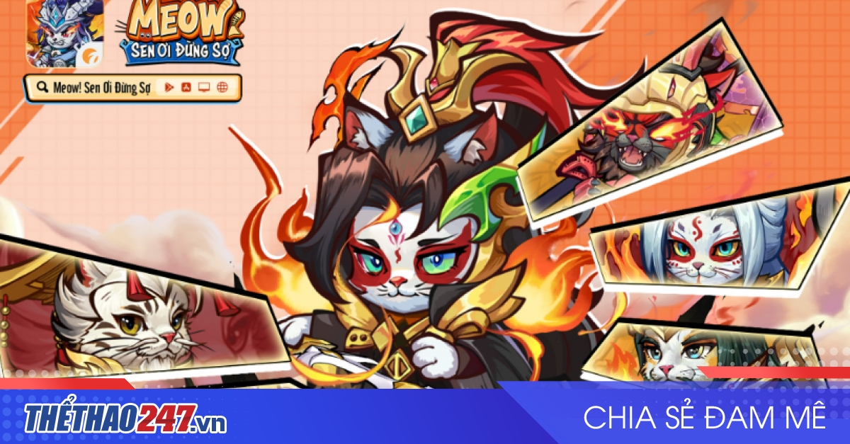 Code Meow Sen Ơi Đừng Sợ mới nhất 12/2025 và cách nhập