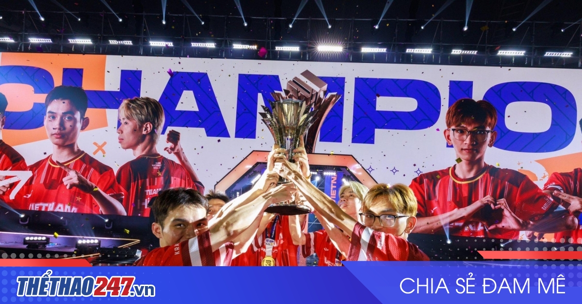 PNC 2025: Việt Nam vô địch thế giới bộ môn PUBG