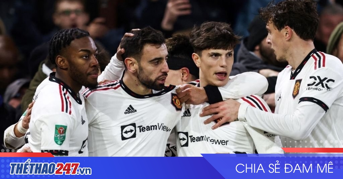 Rashford lại tỏa sáng, MU đặt 1 chân vào trận chung kết cúp Liên đoàn Anh