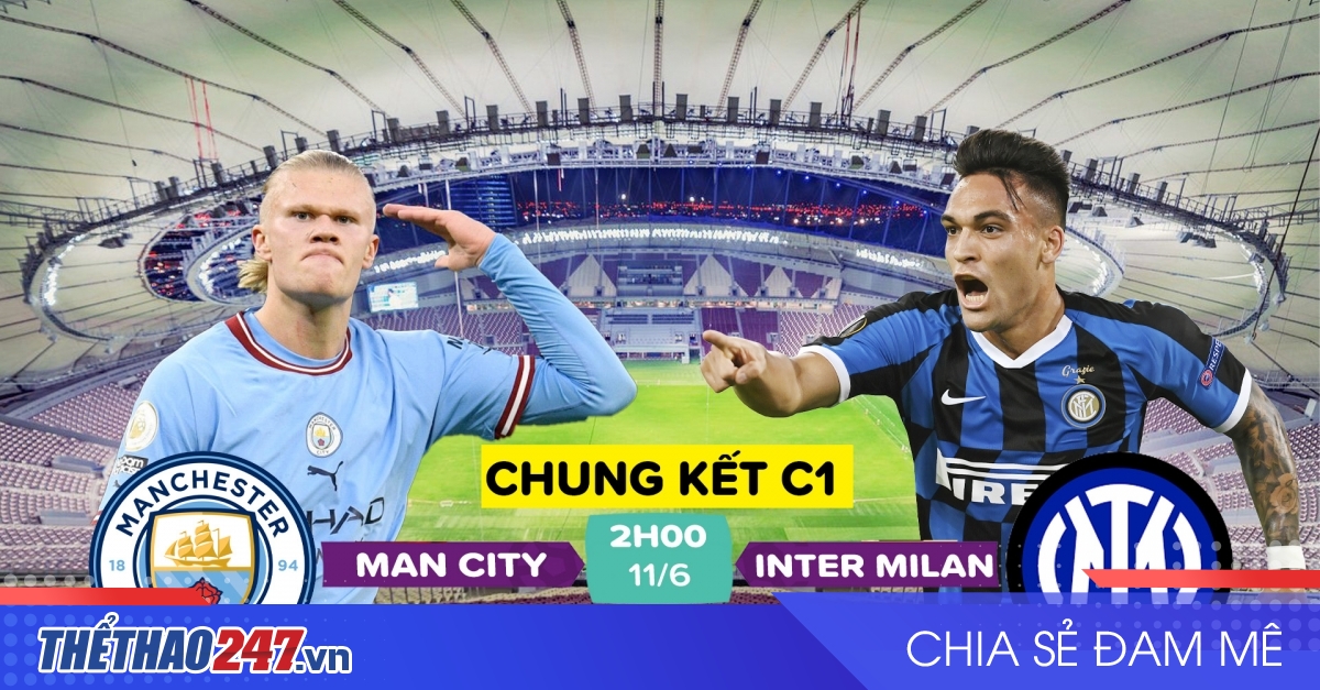 Rodri rực sáng, Man City đánh bại Inter để hoàn tất cú ăn ba lịch sử