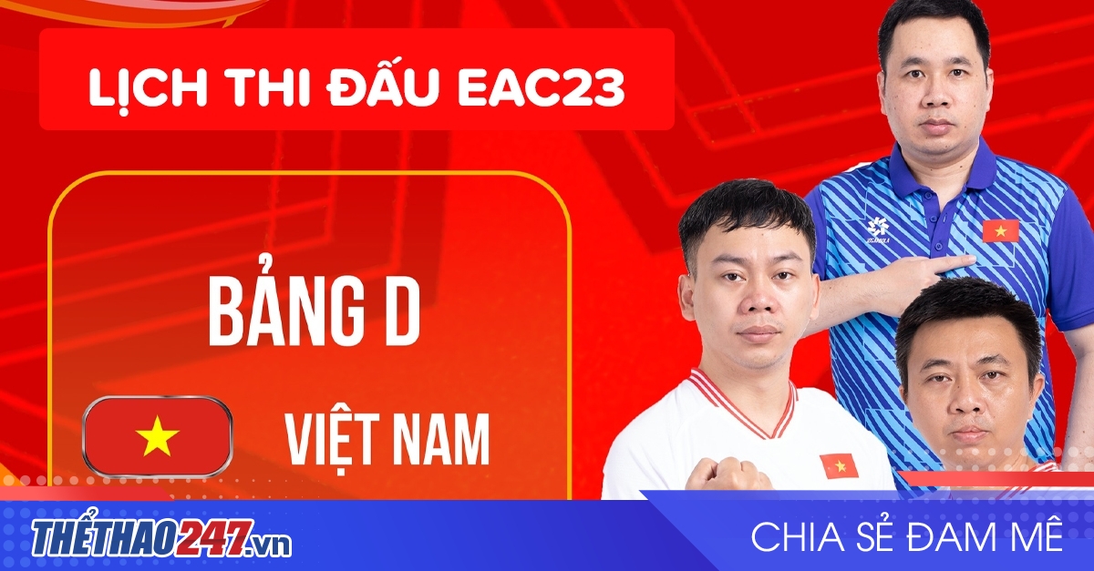 Lịch thi đấu AFC eAsian Cup 2023 - eAC23