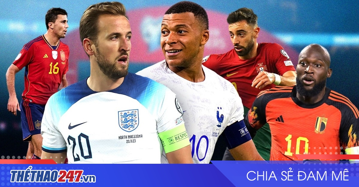 Rõ điểm đóng quân của 21 đội tuyển tại Euro 2024