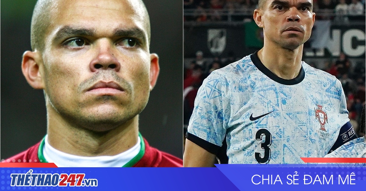 Pepe trường tồn với thời gian khi đạt cột mốc khó tin ở tuyển Bồ Đào Nha