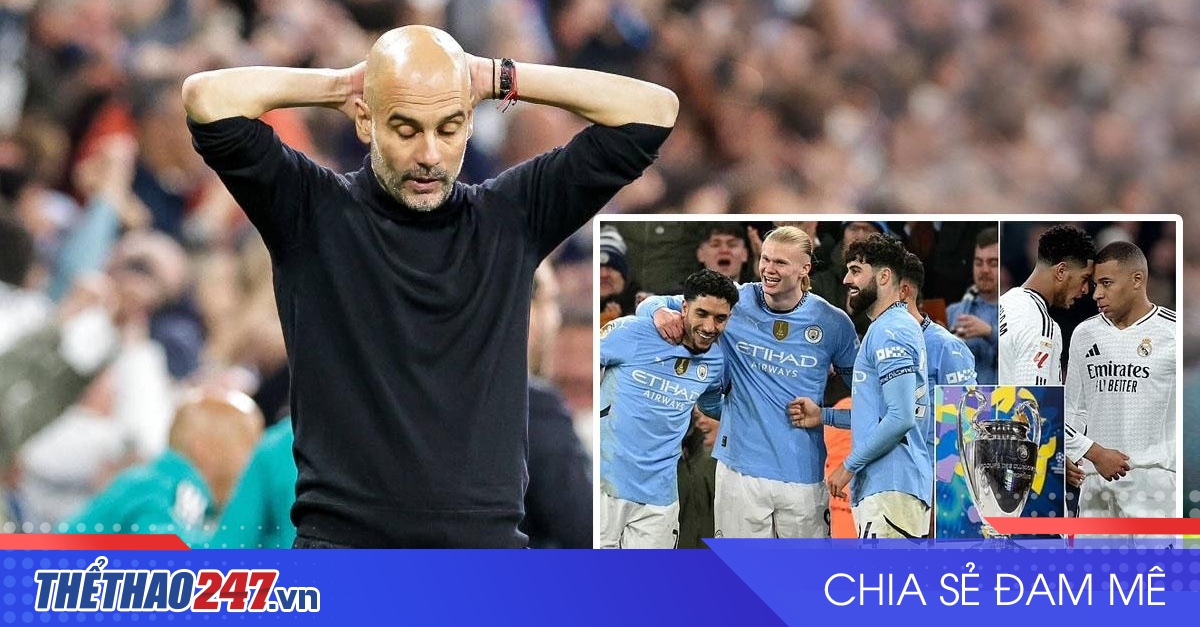 Pep Guardiola bị kêu gọi rời Man City khi thua Real Madrid