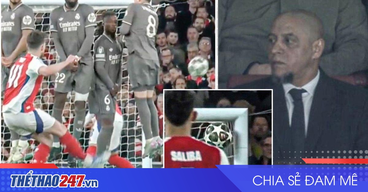 Roberto Carlos ngỡ ngàng với tuyệt phẩm chuẩn từng cm của Rice