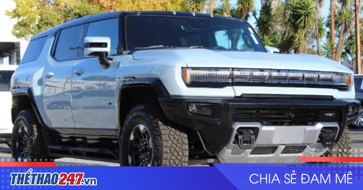 GMC Hummer EV SUV: Siêu SUV điện đầu tiên có mặt tại Việt Nam
