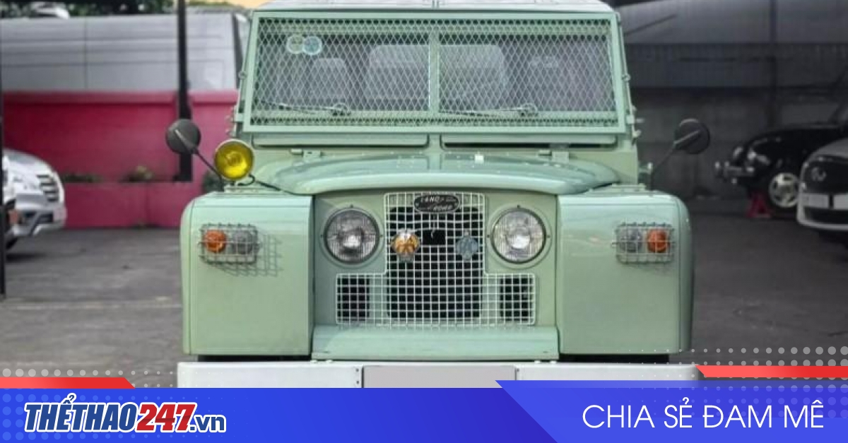 Land Rover Defender Series II đời 1975: Giá hơn 2,2 tỷ đồng, vượt qua ...