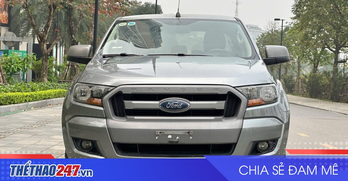 Gần 10 năm tuổi, Ford Ranger XLS 2017 vẫn giữ sức hút