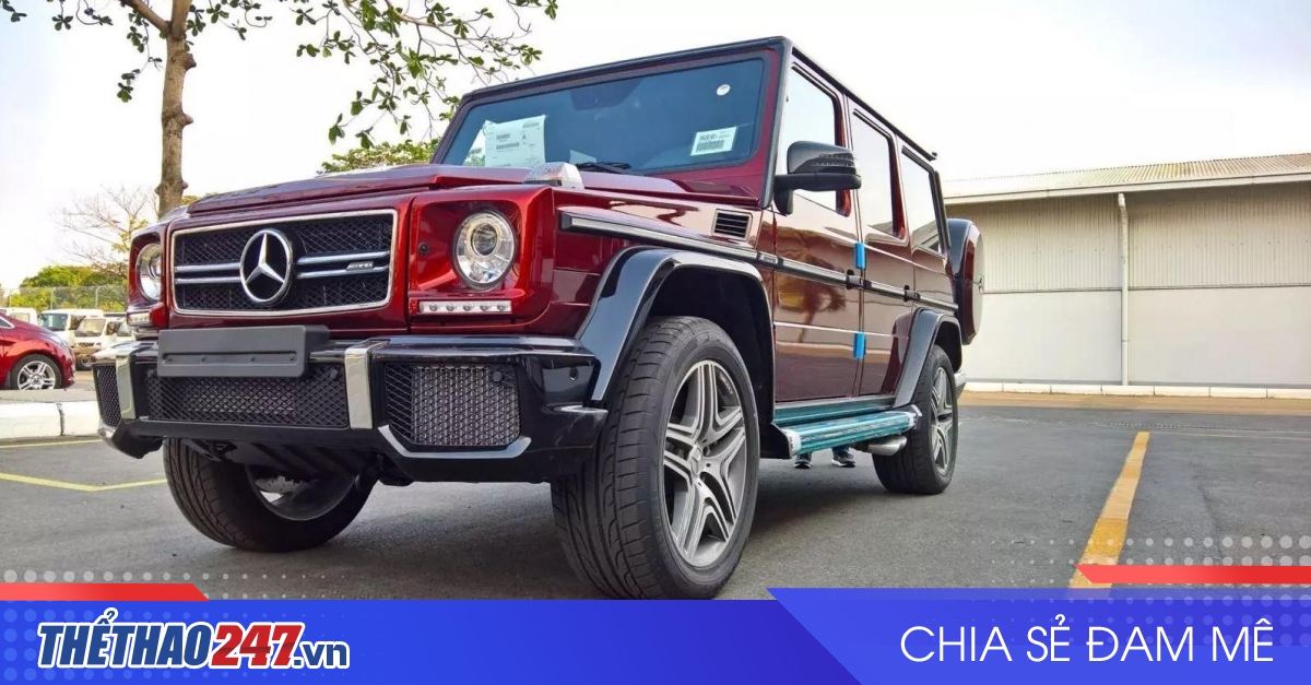 Mercedes-Benz G63 AMG màu Tomato Red: Màu sơn hơn 1 tỷ đồng từng gây ...