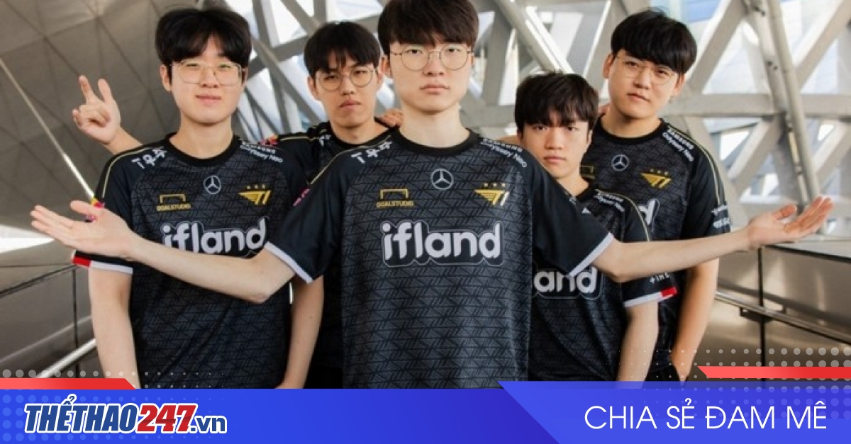 T1 chính thức giữ nguyên siêu đội hình sau CKTG 2023 LMHT