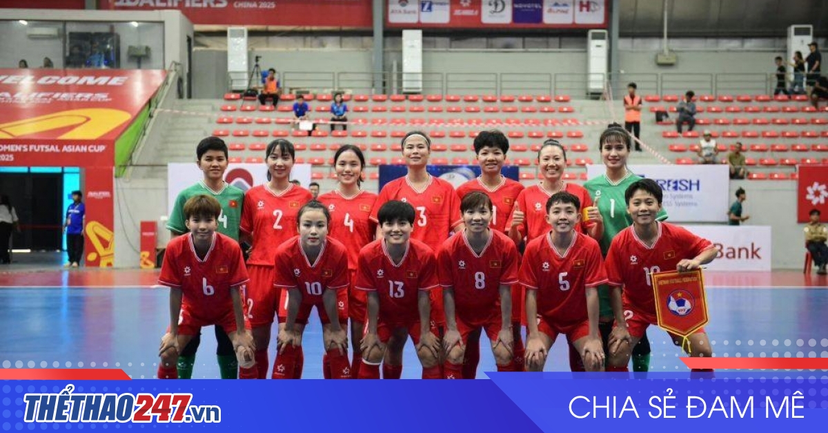 Lịch thi đấu của tuyển Việt Nam tại VCK futsal nữ châu Á 2025