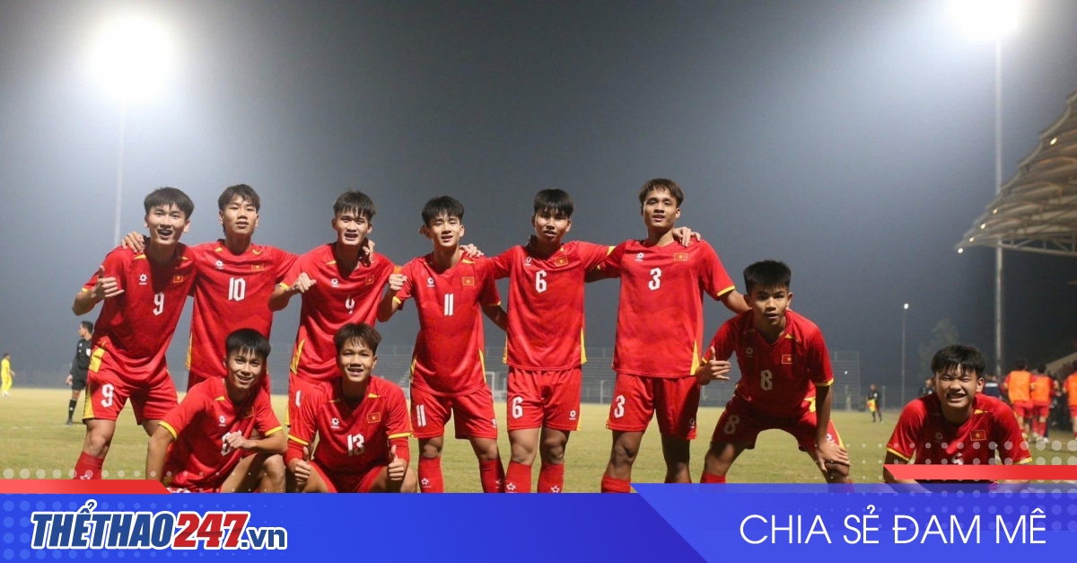 BXH vòng loại U17 châu Á 2026: U17 Việt Nam đi tiếp