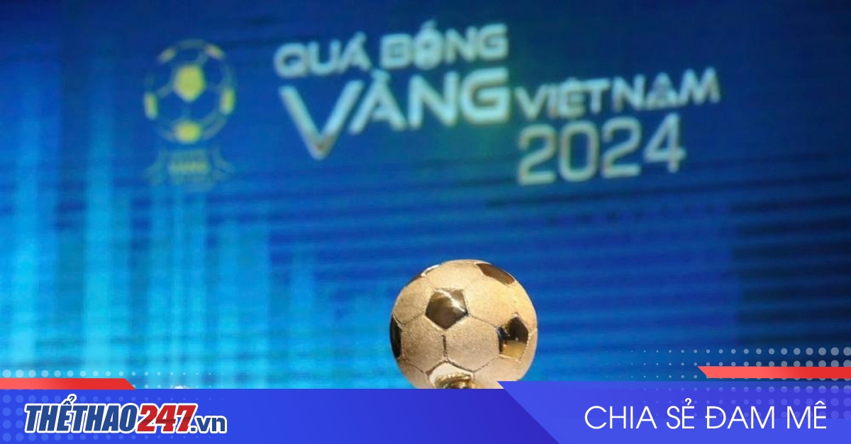 Trực tiếp Lễ trao giải Quả bóng vàng Việt Nam 2025
