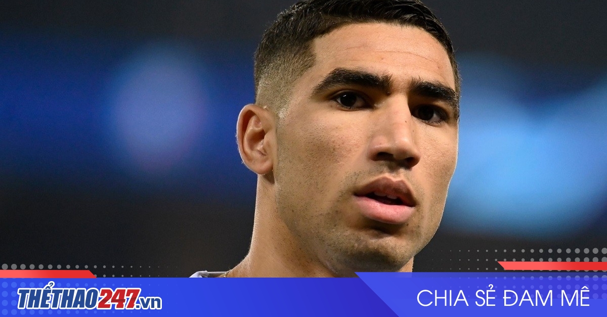 Nóng: nguồn uy tín xác nhận Hakimi đang phải đối diện nguy cơ 'bóc lịch'