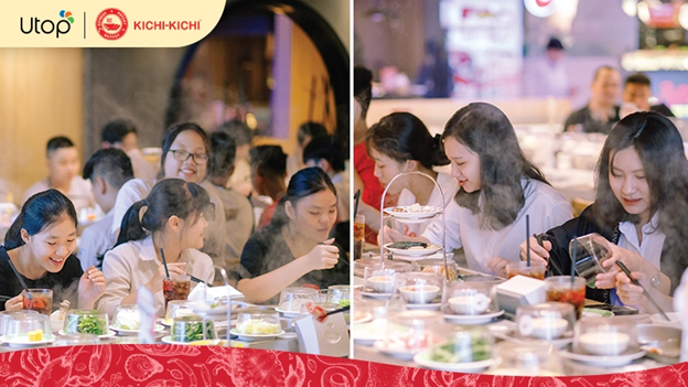 Review Kichi Kichi - Buffet lẩu băng chuyền ngon hết ý