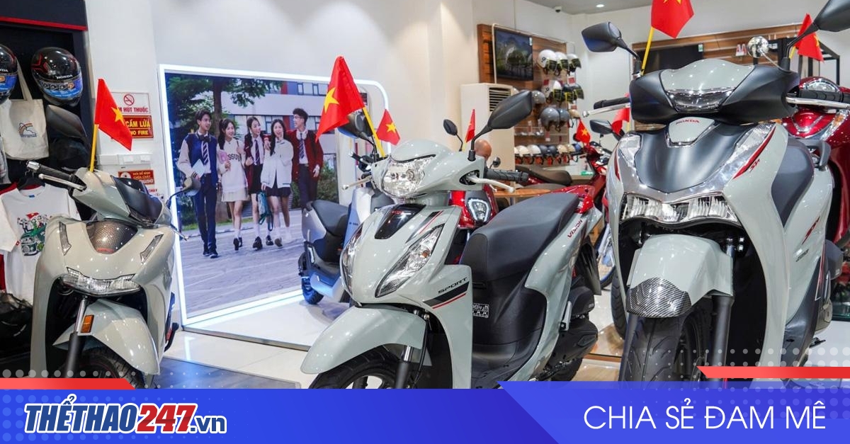 Bảng giá xe máy Honda mới nhất tháng 6/2025