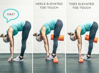 Làm thế nào để tập Foam Roller Toe Touch chuẩn & lâu nhất