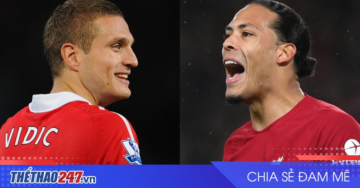Chơi thảm hoạ trước Arsenal, Van Dijk vẫn được ngợi ca ‘vượt xa’ Vidic