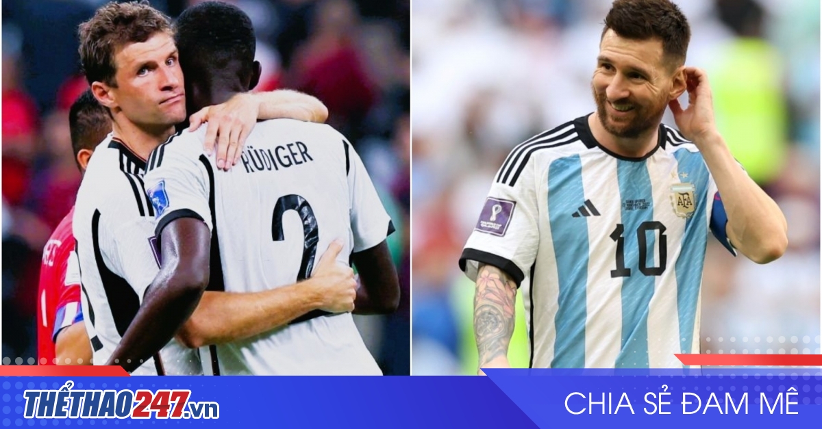 ĐT Đức bị loại vẫn chưa hết đen đủi, Messi bỗng dưng hưởng lợi