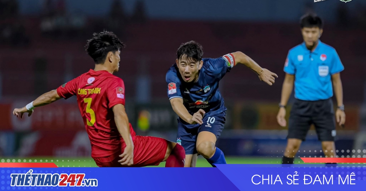 BXH V-League 2023/24 vòng 12: HAGL thoát ngôi bét bảng