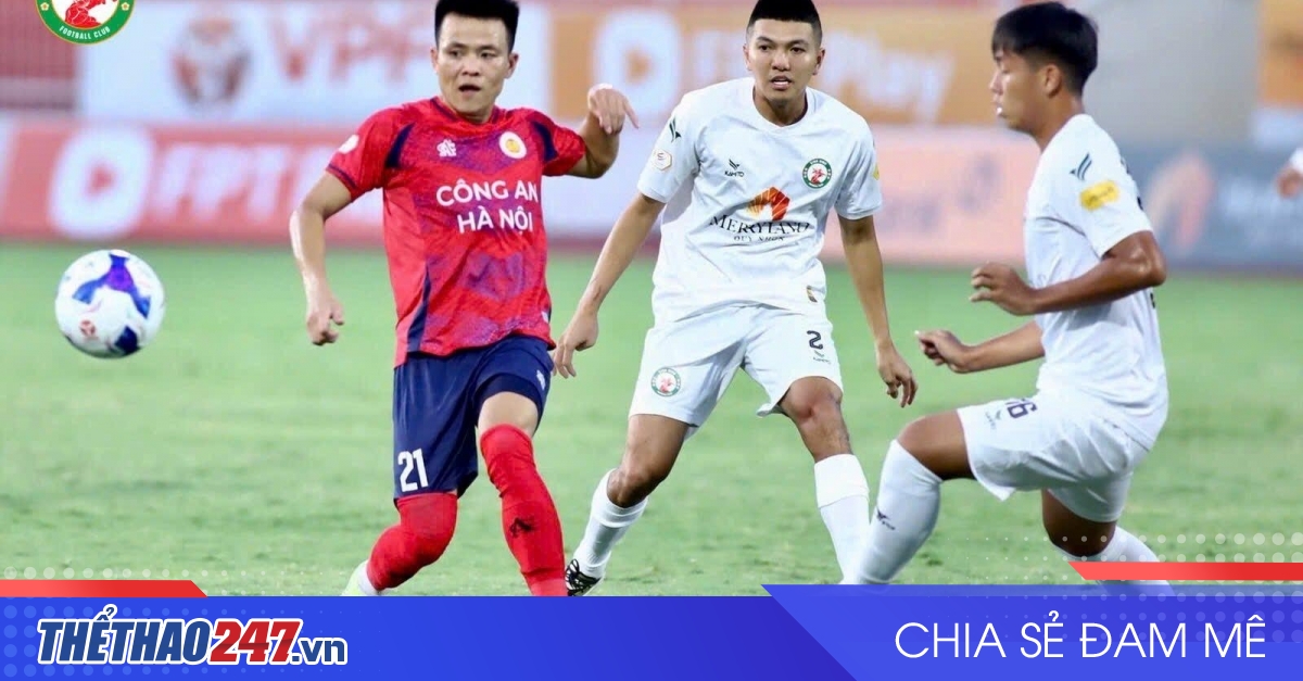 BXH V-League mới nhất: CAHN chính thức vào top 3