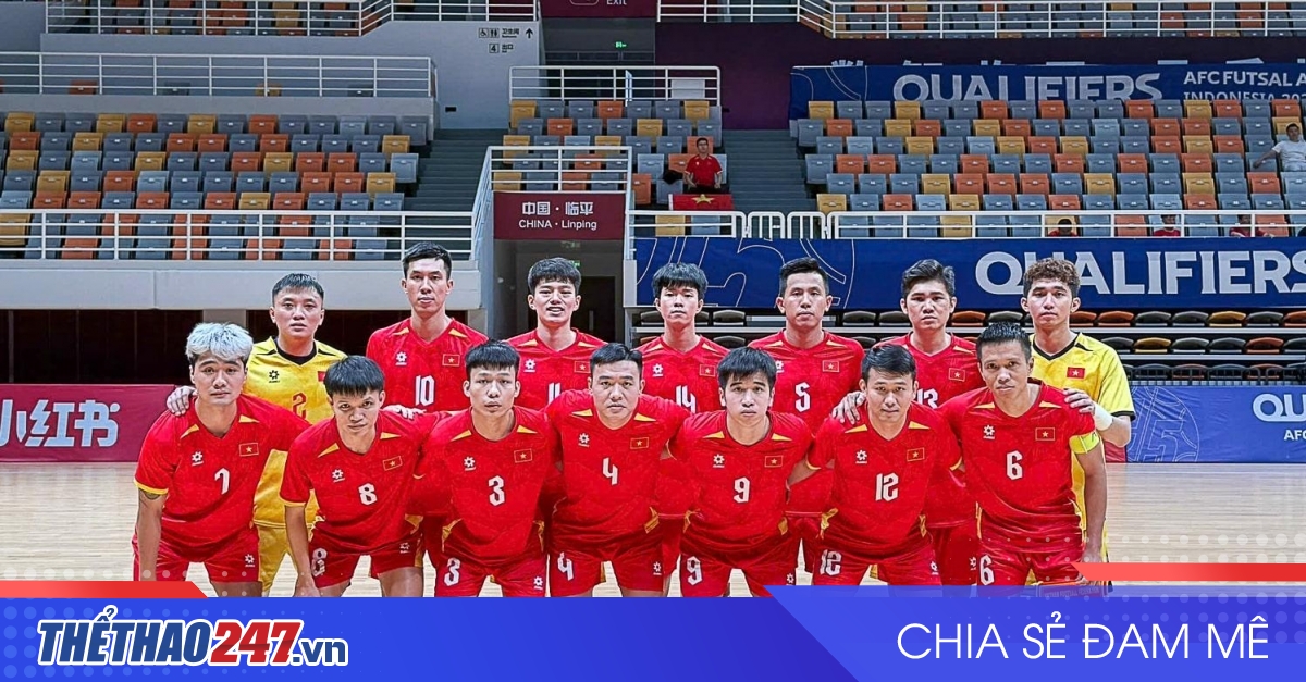 Hàng loạt trụ cột tái xuất ĐT Việt Nam ở VCK futsal châu Á 2026