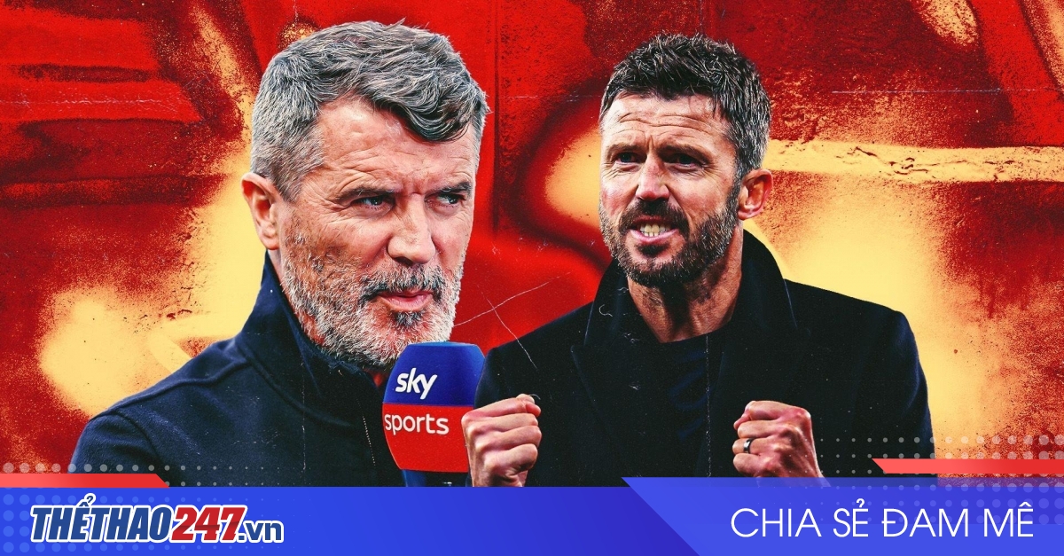 Roy Keane nói thẳng về tương lai của Michael Carrick tại MU