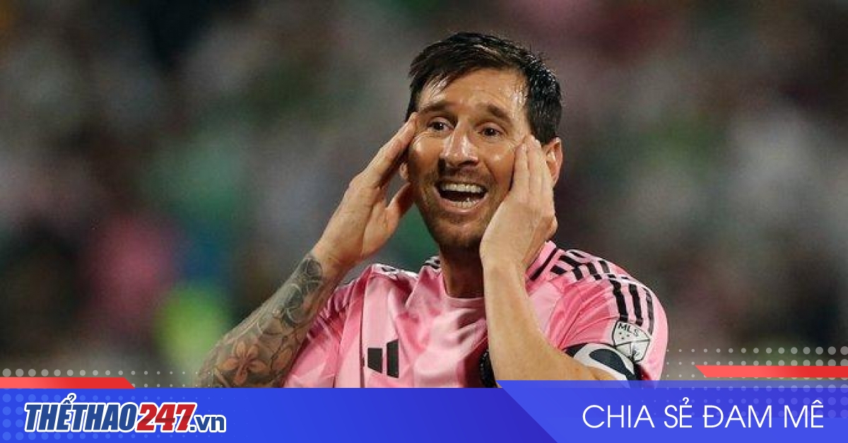 Messi cùng Inter Miami báo tin kém vui tới người hâm mộ