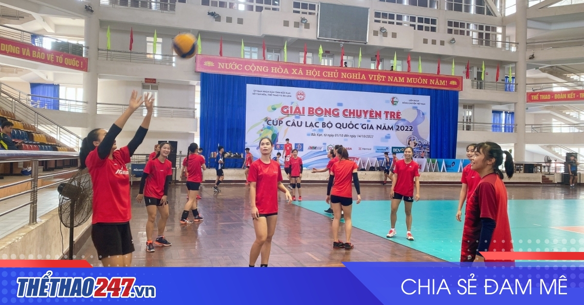 Giải bóng chuyền trẻ Cúp CLB 2022 diễn ra khi nào, ở đâu?