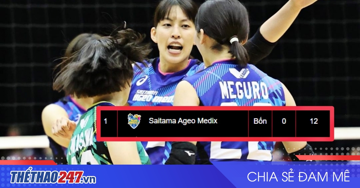 BXH tuần 2 giải bóng chuyền nữ V.League Nhật 2022-23: PFU BlueCats xếp cuối