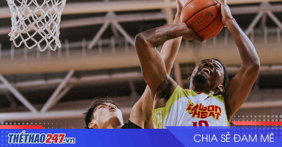 Video: 5 phút 'đè bẹp' đại diện Trung Quốc của Saigon Heat tại ABL 2023