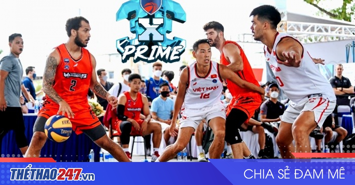 Lịch thi đấu giải bóng rổ VBA 3x3 prime 2023 chặng 1