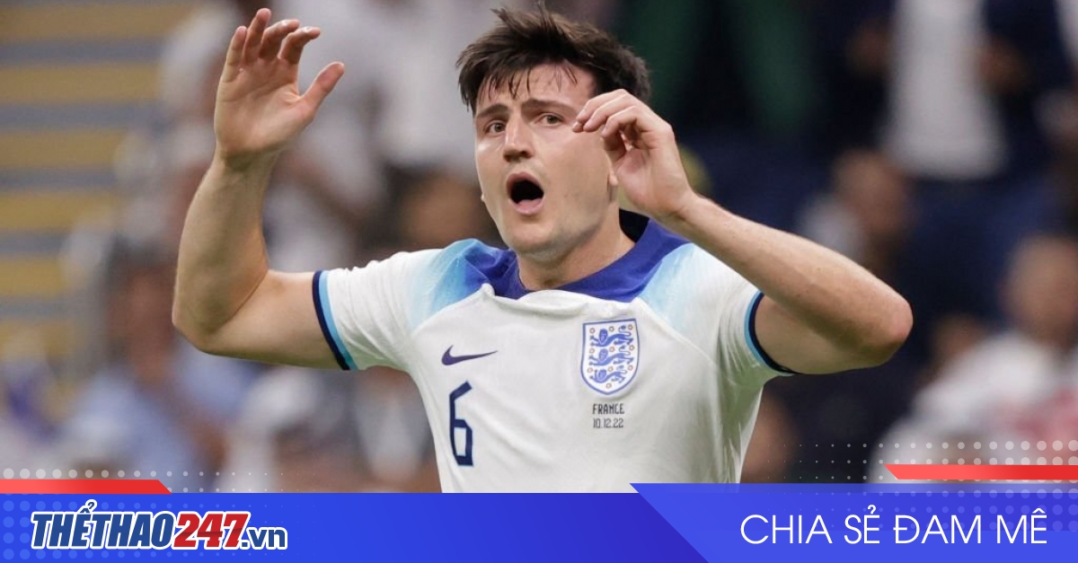 Harry Maguire 'xát muối vào nỗi đau' trong ngày tuyển Anh bị loại
