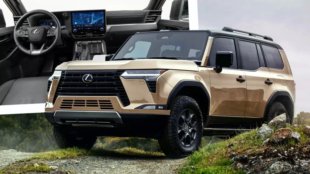 Lexus GX thế hệ mới trình làng, bề ngoài vuông vức như Land Rover Defender